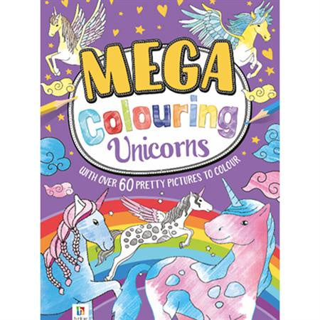 Mega Colouring Unicorns – Tawa Books & Post