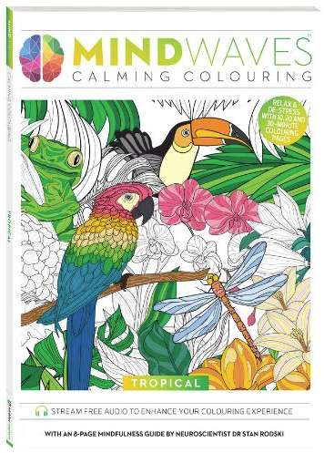 Mindwaves Calming Colouring Tropical – Tawa Books & Post