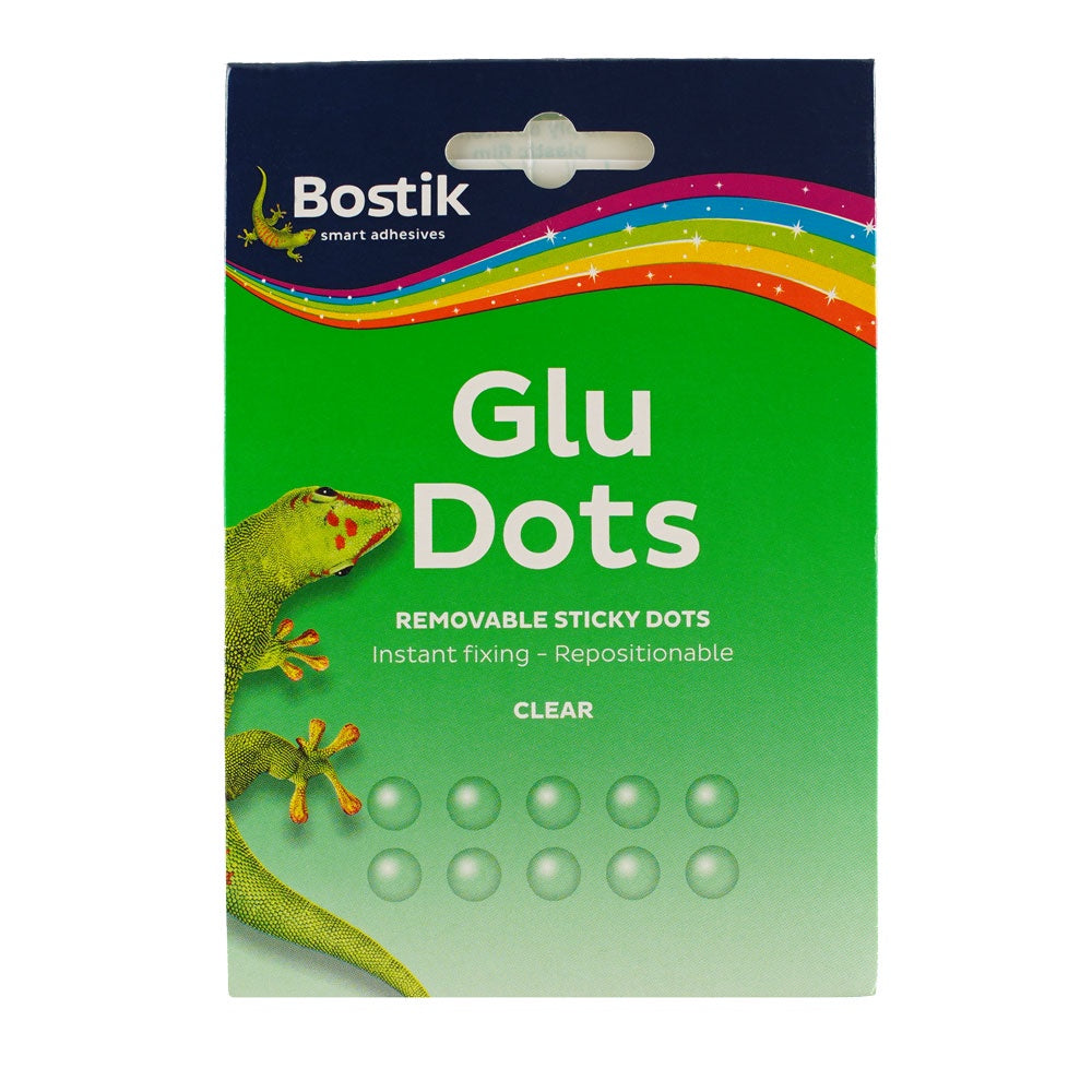 BOSTIK GLU DOTS REMOVABLE 64 DOTS – Tawa Books & Post
