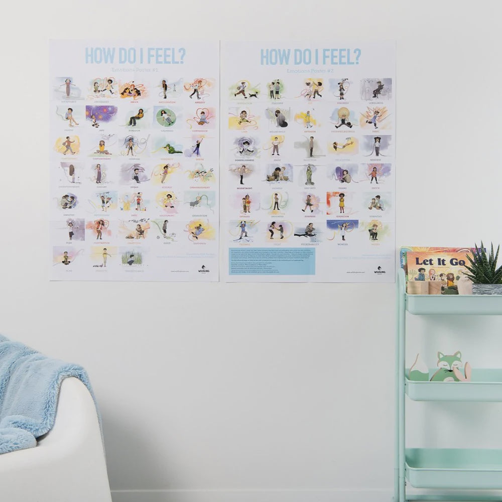 How do I feel - Poster set – Tawa Books & Post