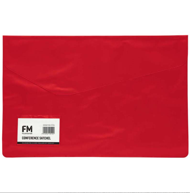 FM CONFERENCE SATCHEL RED – Tawa Books & Post