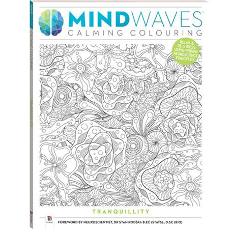 Mindwaves Calming Colouring: Tranquillity. – Tawa Books & Post